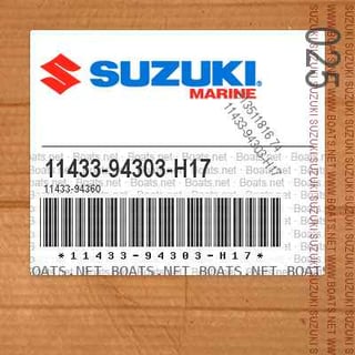 SUZUKI OEM 11433-94360 - 11433-94303-H17 | Boats.net