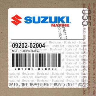 SUZUKI OEM NLA - 79-09202-02004 - - 09202-02004 | Boats.net