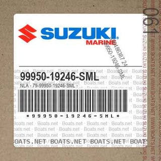 SUZUKI OEM NLA - 79-99950-19246-SML - - 99950-19246-SML | Boats.net