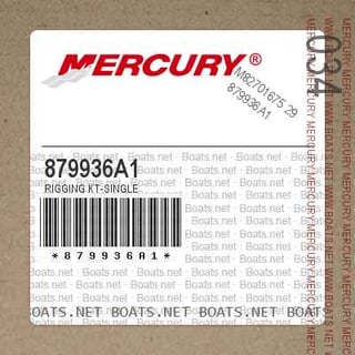 MERCURY OEM RIGGING KT-SINGLE - 879936A1 | Boats.net