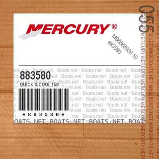 MERCURY OEM QUICK & COOL 150 - 883580 | Boats.net