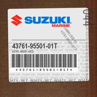 SUZUKI OEM 43761-95501-0ED - 43761-95501-01T | Boats.net
