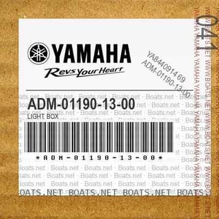 YAMAHA OEM LIGHT BOX - ADM-01190-13-00 | Boats.net