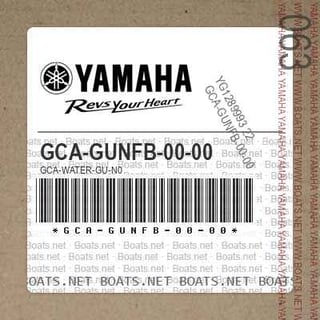 YAMAHA OEM GCA-WATER-GU-N0 - GCA-GUNFB-00-00 | Boats.net