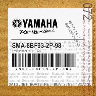 YAMAHA OEM 97/98 PHAZER CSTCVR - SMA-8BF93-2P-98 | Boats.net