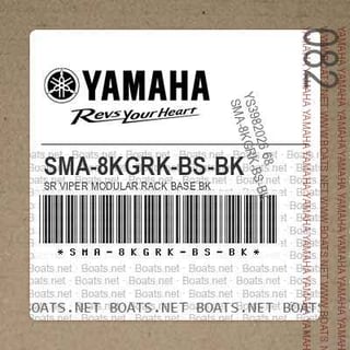 YAMAHA OEM SR VIPER MODULAR RACK BASE BK - SMA-8KGRK-BS-BK | Boats.net