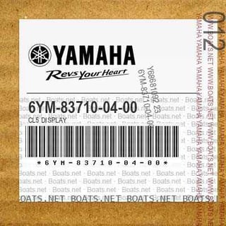 YAMAHA OEM CL5 DISPLAY - 6YM-83710-04-00 | Boats.net