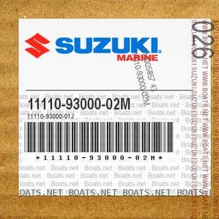 SUZUKI OEM 11110-93000-01J - 11110-93000-02M | Boats.net