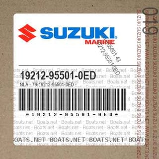 SUZUKI OEM NLA - 79-19212-95501-0ED - - 19212-95501-0ED | Boats.net