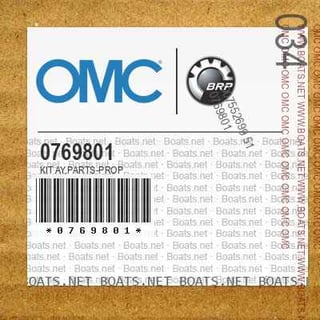 OMC OEM KIT AY,PARTS-PROP - 0769801 | Boats.net
