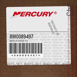 MERCURY OEM MERCATHODE KIT - 8M0089497 | Boats.net