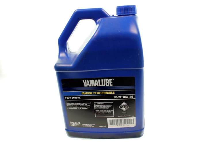 Yamaha LUB-10W30-FC-04 - MARINE ENGINE OIL 10W30 GALLON | Boats.net