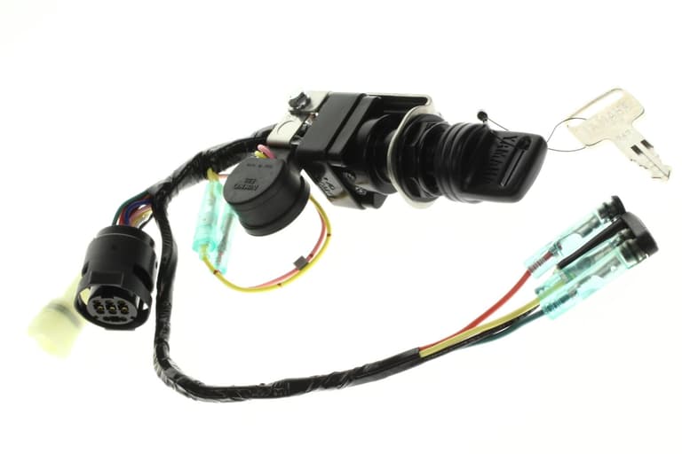 Yamaha 6X3-8257B-01-00 - Single Engine Key Switch Assembly Flush Mount ...