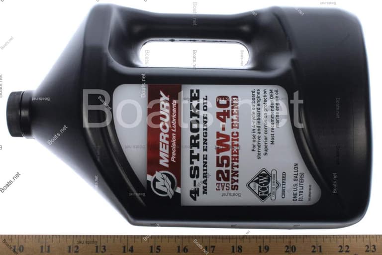 Mercury 8M0078630 - 25W40 Marine Engine OIl Gallon | Boats.net