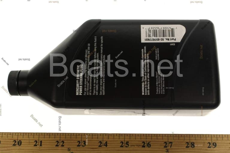 Mercury 858077K01 - POWER STEERING FLUID FULL SYNTHETIC 0W-30 | Boats.net