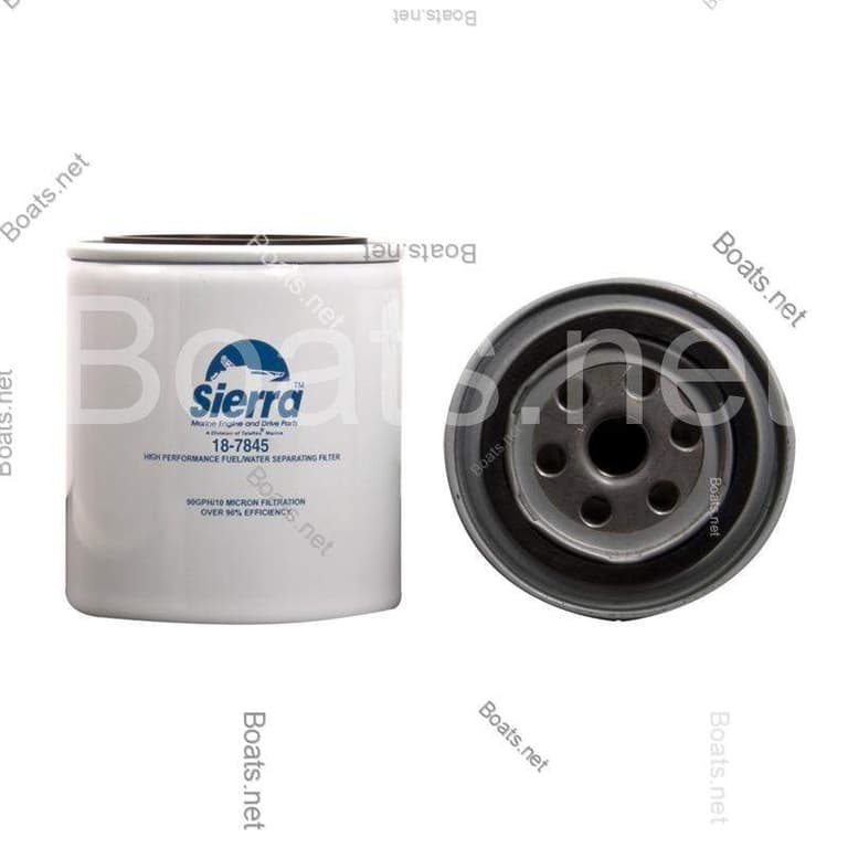 Sierra Fuel Filter 21 Micron Mercury 35-802893Q, Yamaha Abb-Fuelf-Il-Tr ...
