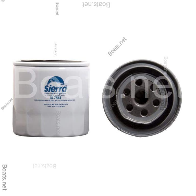 Sierra Fuel Filter 21 Micron Mercury 35-807172 & 35-802893Q Short - 18 ...