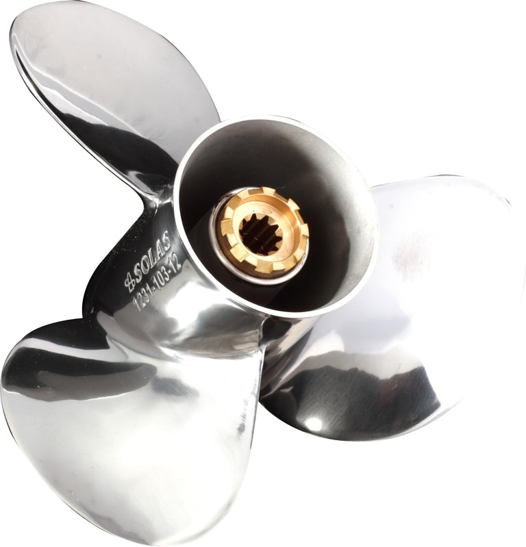 Solas Amita 3 Propeller 10.1in Diameter 13 Pitch R 3 Blade Aluminum ...