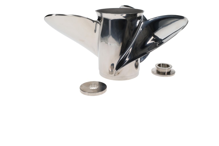 Propeller 14.5in Diameter 25 Pitch R 3 Blade Stainless Steel Solas ...