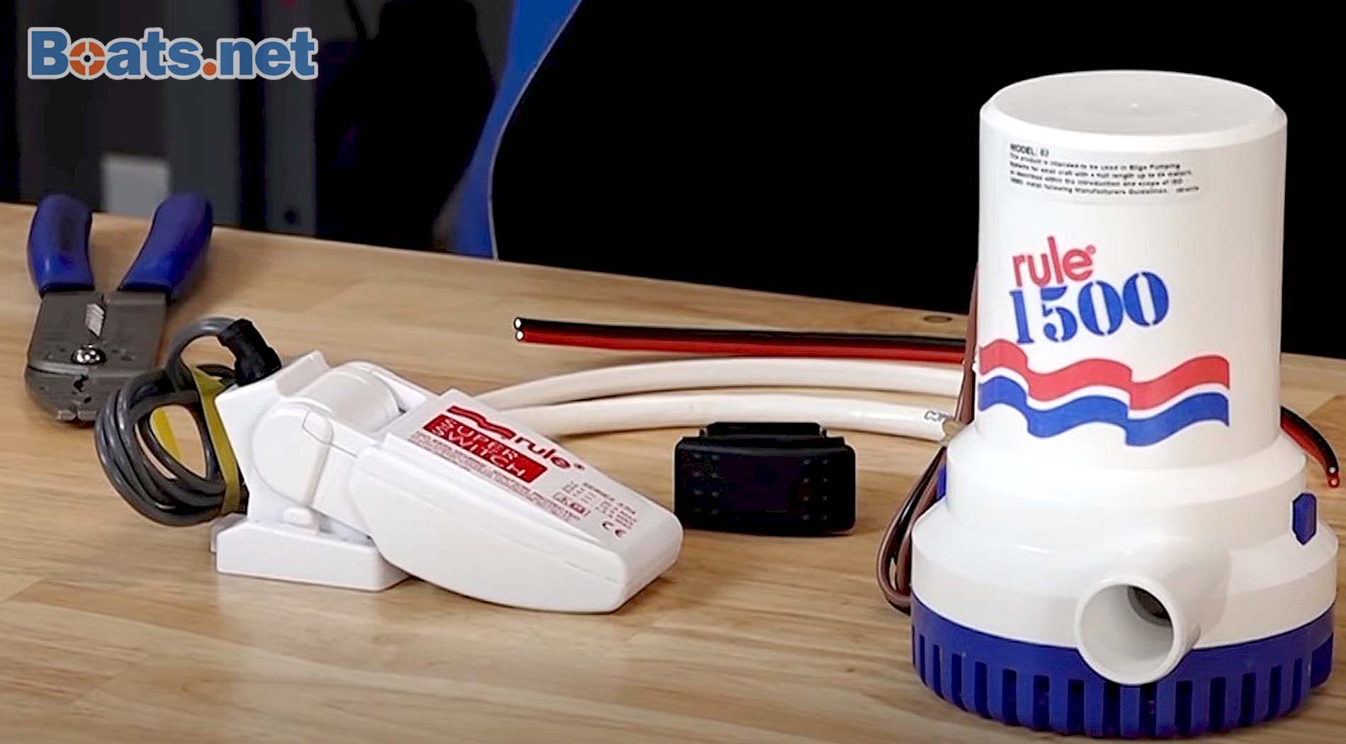 12 Volt Water Pump Water Witch 15 Amp Electronic Bilge Pump Switch | No ...